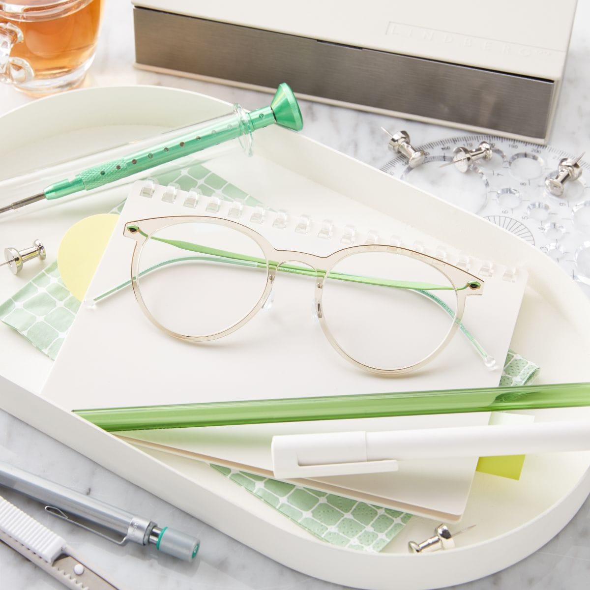 กรอบแว่นสายตา LINDBERG รุ่น N.O.W. 6537 ร้านแว่นตาโอคูระ