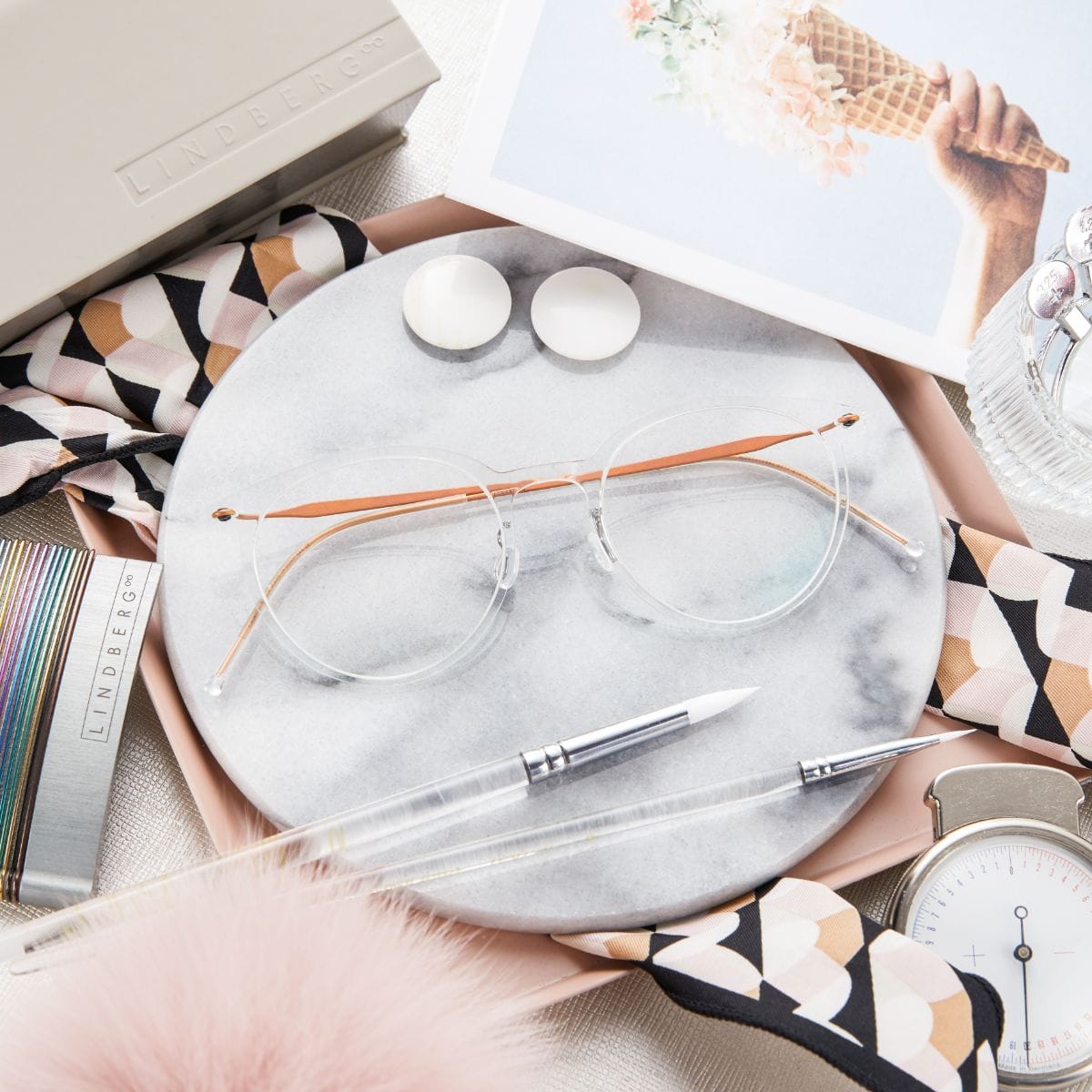 กรอบแว่นสายตา LINDBERG รุ่น 6537 - C01 ร้านแว่นตาโอคูระ