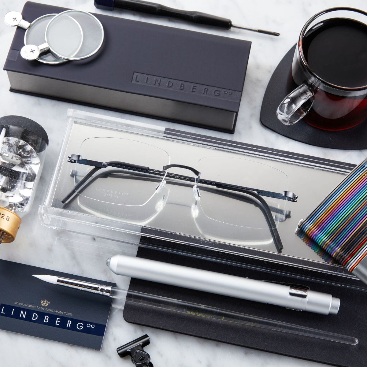 กรอบแว่นสายตา LINDBERG : SPIRIT 2171 ร้านแว่นตาโอคูระ