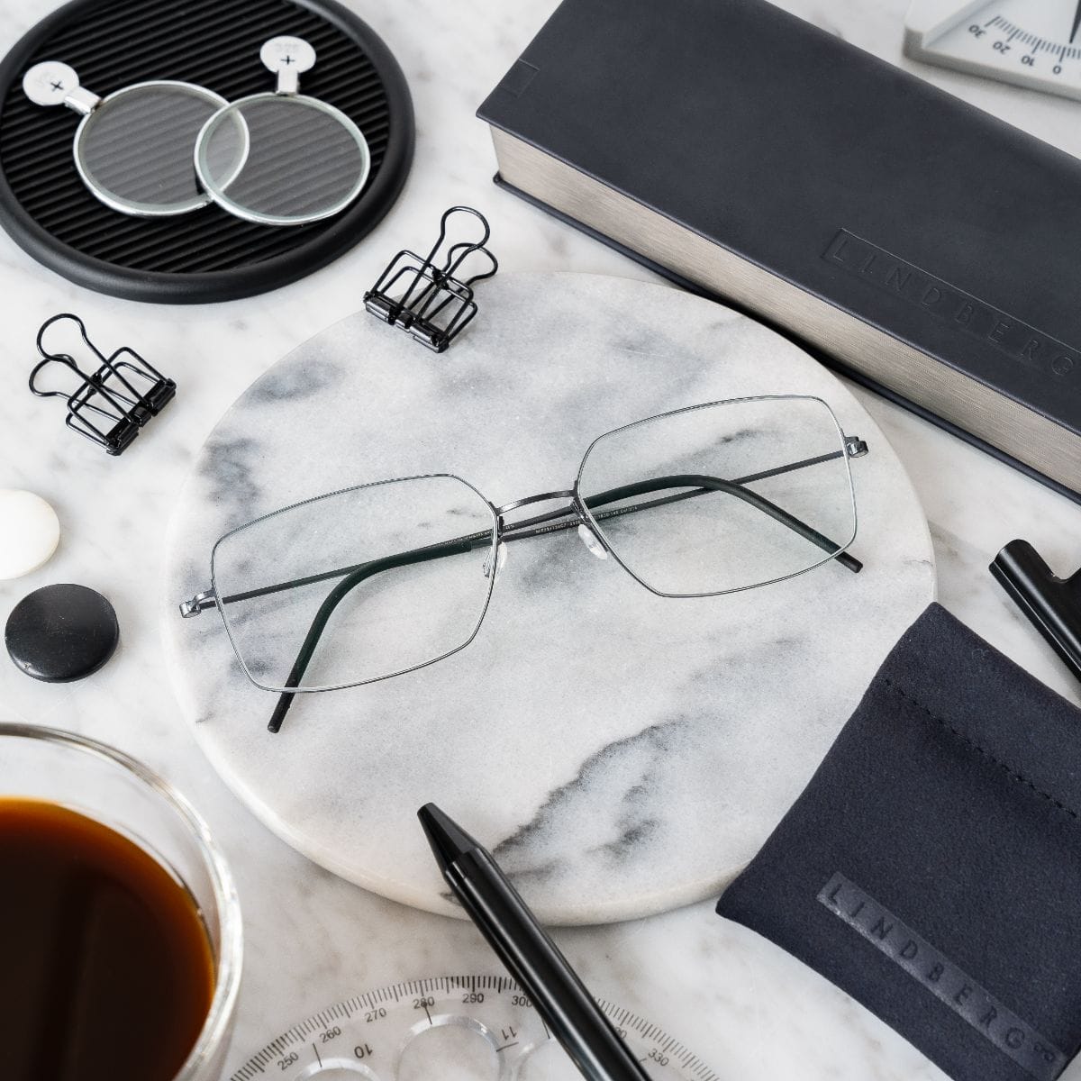 กรอบแว่นสายตา LINDBERG : 5536 C.U16 ร้านแว่นตาโอคูระ