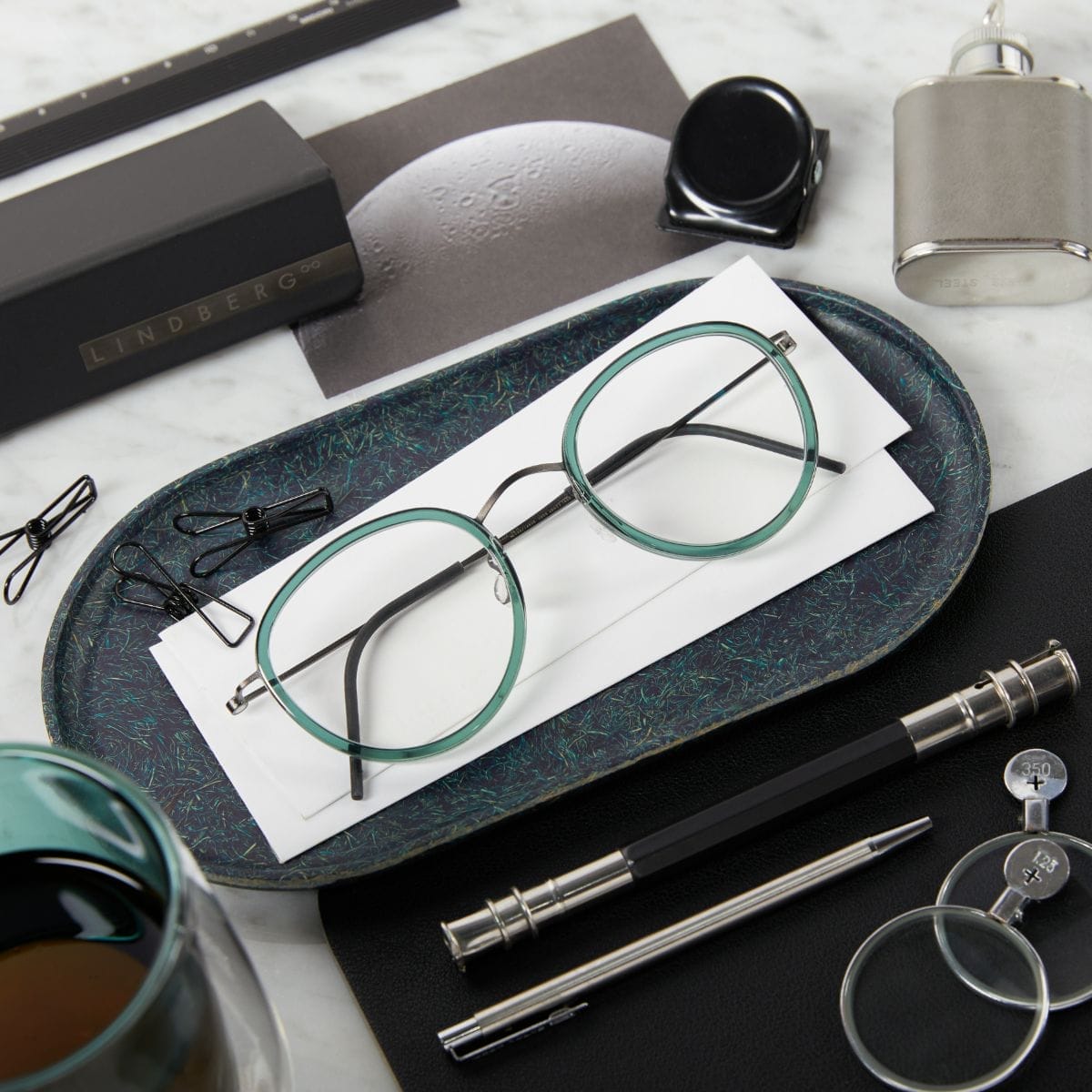 กรอบแว่นสายตา LINDBERG : 5808 C.U9 ร้านแว่นตาโอคูระ